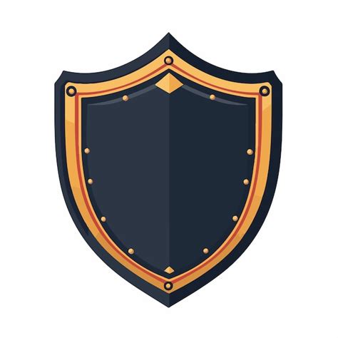 Shield Vector Logo Design Template For Protection And Security