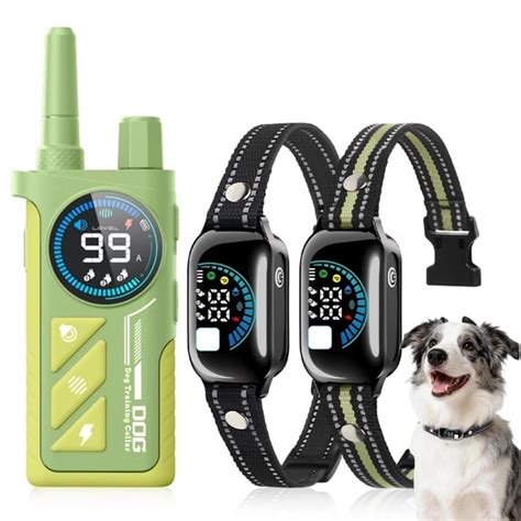 Petjoy 2 In 1 Dog Shock Collar With Remote 2 Dogs4 Modes Dog Training