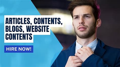 Write Content Blogs Articles By Chiragasthana88 Fiverr