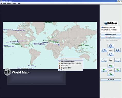 The Starting Point Of Metalook The World Map Showing Genomics And