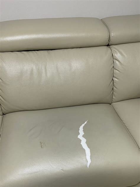 소파as 리바트 발렌 4인 가죽소파 찢어짐 수리 후기 가격정보 네이버 블로그