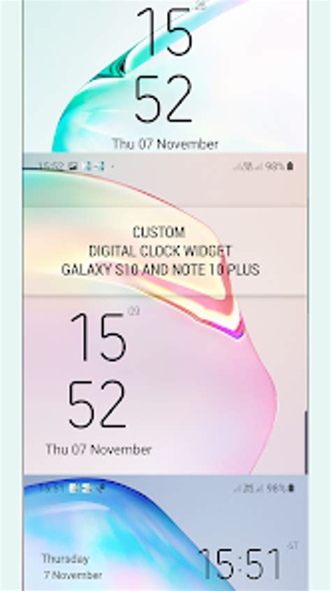 Amoled Digital Clock Widget For Android Download