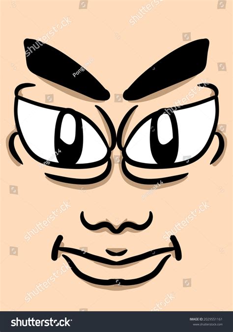 Cute Older Man Cartoon Background Stock Illustration 2029551161