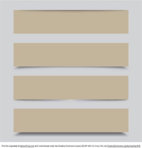 ناقلات لافتة بيج بسيطة Eps Uidownload