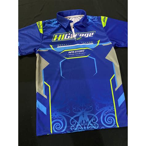 Jual Kaos Baju Jersey Racing Custom Full Printing Jersey Balap Jersey
