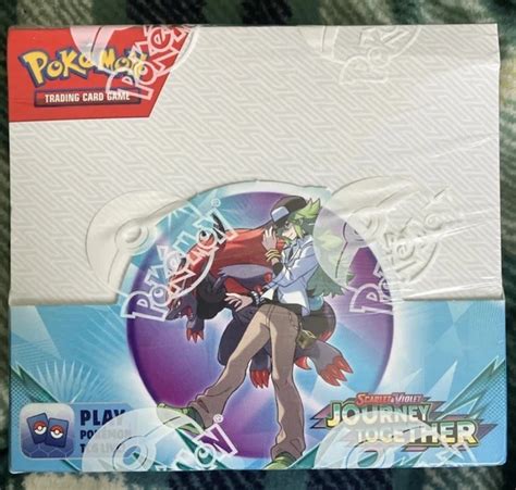 POKÉMON TCG JOURNEY Together Booster Box 36 Packs Brand New Sealed