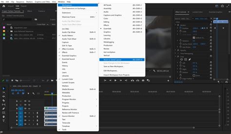 How To Reset Your Premiere Pro Layout Quickly