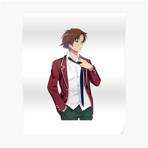 Classroom Of The Elite Kiyotaka Ayanokōji Poster For Sale By Anime