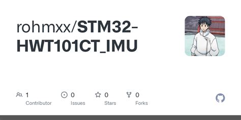 GitHub Rohmxx STM32 HWT101CT IMU