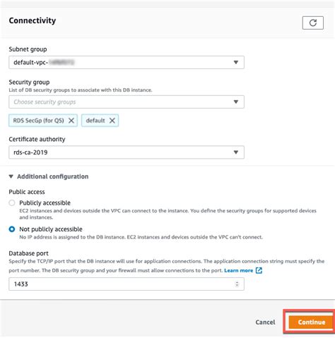 Visualize Data In Amazon Rds For Sql Server Using Amazon Quicksight