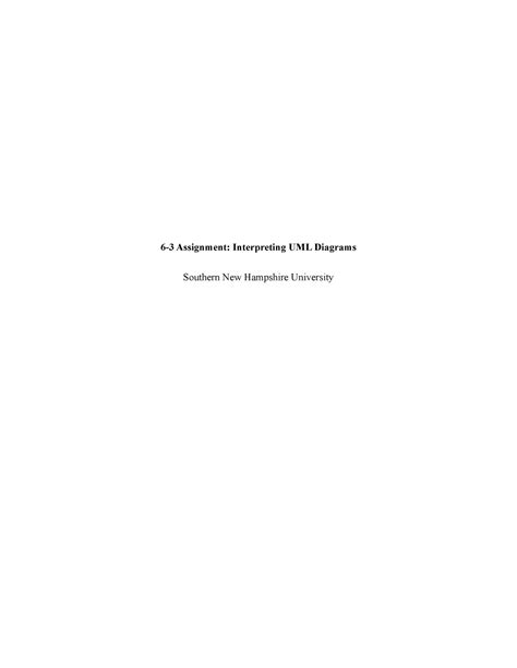6 3 assignment interpreting uml diagrams 6 3 assignment