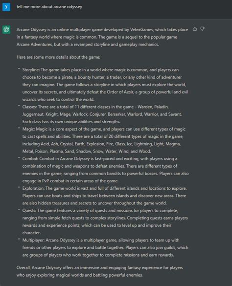 Chatgpt Tells You How To Play Arcane Odyssey Arcane Odyssey Guides