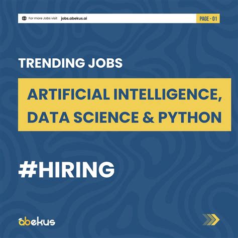 🤖 Ai Data Science And Python Jobs ₹15k To ₹25lpa Abekus