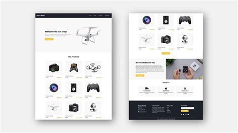 How To Make Ecommerce Website Using Html Css And Bootstrap Create Online Store Coding With Nick