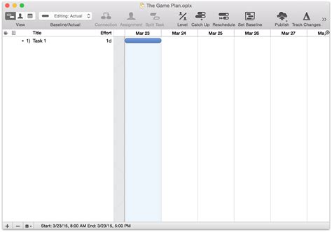 Omniplan 2 For Mac User Manual Working In Omniplan A Tutorial