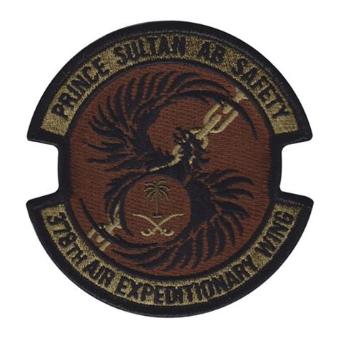 378 Aew Safety Office Ocp Patch 378th Air Expeditionary Wing Patches