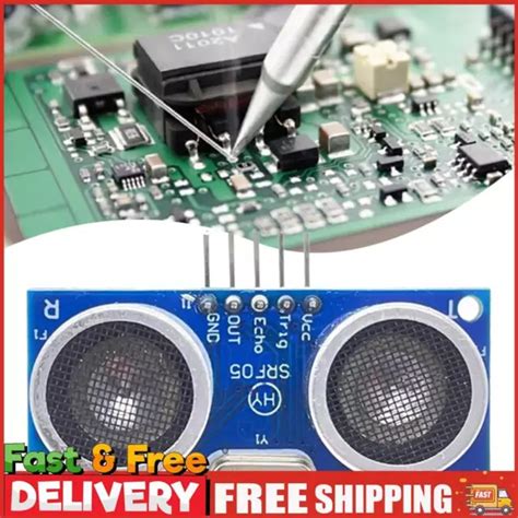 Hc Sr04 Hy Srf05 5pin Ultrasonic Distance Sensor Distance Sensor Fit For Arduino £3 59 Picclick Uk