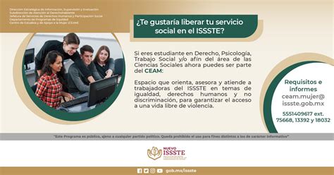 Issste On Twitter Ahora Puedes Liberar Tu Servicio Social En El