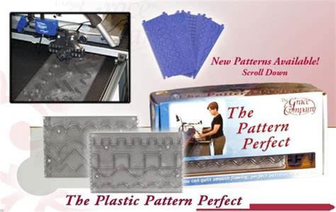 Grace 12545 Basic Set Plastic Pattern Perfect 10 Templates 8 Designs