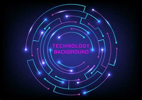 Geometric Technology Background Vector Art Icons And Graphics For