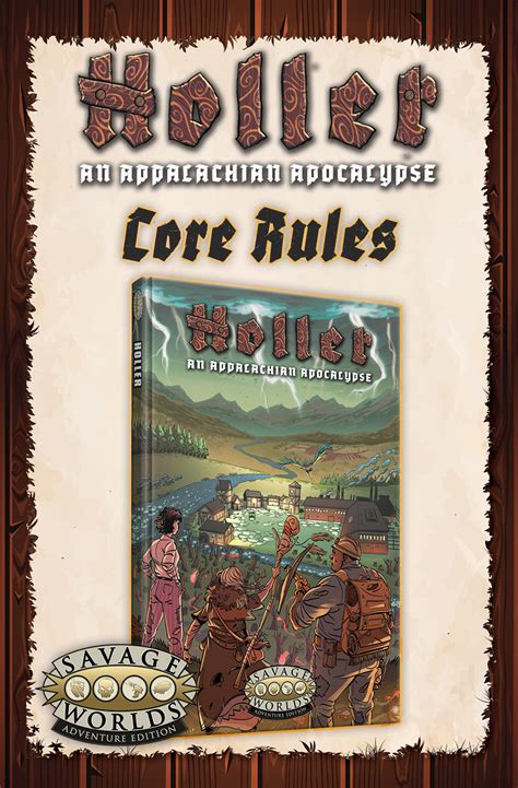 Savage Worlds Holler Appalachian Apocalypse Book Games And Stuff