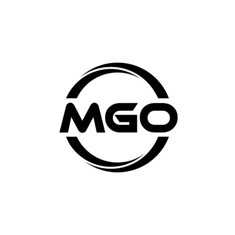 Mgo Letter Logo Design In Illustration Vector Logo Calligraphy