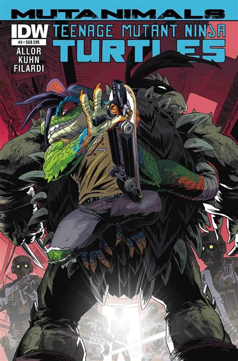 Tmnt Mutanimals 03 Idw Tmnt A Collection