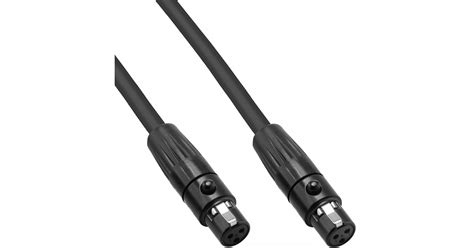 Genaray Mini 3 Pin Female To Mini 3 Pin Female DMX DMX 3MF RGB