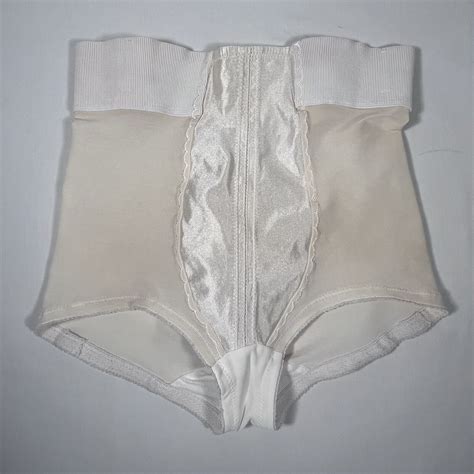 Vintage Montgomery Ward Panty Girdle W Satin Trim Siz Gem
