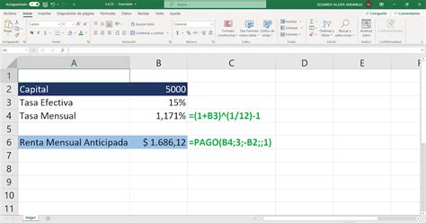 Finanzas Excel Vba Sql Y Algo Más Matemática Financiera
