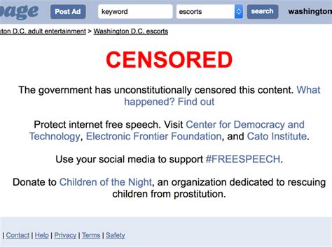 Backpage Shuts Down Adult Ads In The Us Citing Government Pressure Minnesota Public Radio News