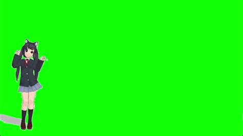 ️green Screen Effects Anime Girl Dancing Youtube