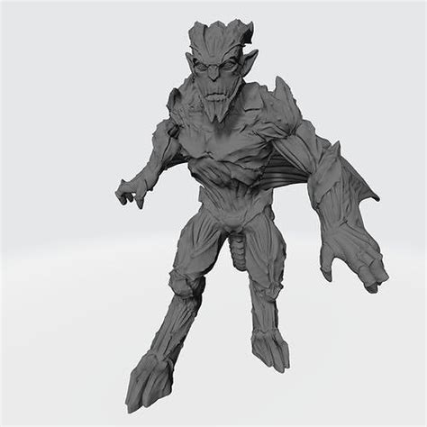 Gargoyles Standing 3d Model Ready To Print 3d Model 3d Printable Cgtrader