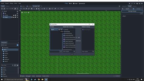 unable to delete group in godot version 4 · issue 69649 · godotengine