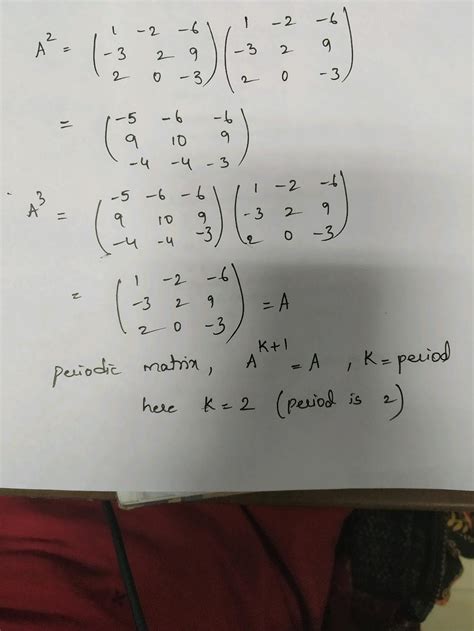 Prove That The Matrix A Left Begin Array R R R 1 And 2