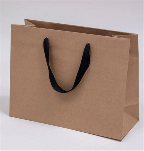 Brown Handmade Loop Handle Paper Bag Capacity Kg At Rs Piece In New Delhi
