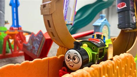 Sky High Bridge Jump Launch And Loop Trackmaster All Engines Go