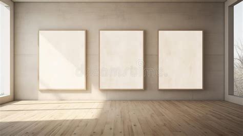 Empty Frames Play Of Light And Shadow In Contemporary Landscapes Stock