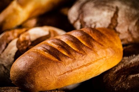 Premium Photo Different Types Of Bread Macro Background
