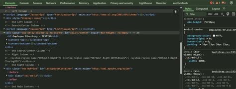 Browser Showing White Space For Table Data That Is Hidden — Datatables Forums