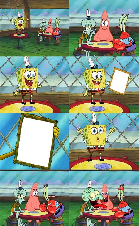 Polosan Meme From Spongebob Only Blank Spongebob
