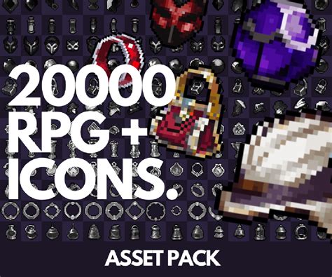 20000 Icons Rpg By Horihoripixel