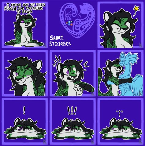 Sabri Stickers Weasyl