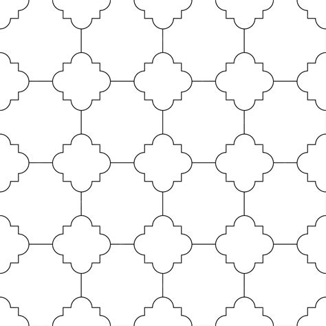 Premium Vector Abstract Geometric Seamless Pattern Vector Illustration Background Grid Paving