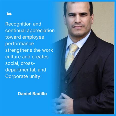 Daniel Badillo Posted On Linkedin