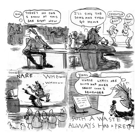 Black And White Diary Comics December February 2017 Birdcage Bottom Books