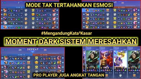 Dark Sistem Moonton Meresahkan Para Player Solo Rank Ada Kah Yang Se