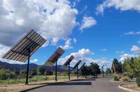 Elevated Dual Axis Solar Trackers — Stracker Solar