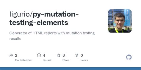 GitHub Ligurio Py Mutation Testing Elements Generator Of HTML