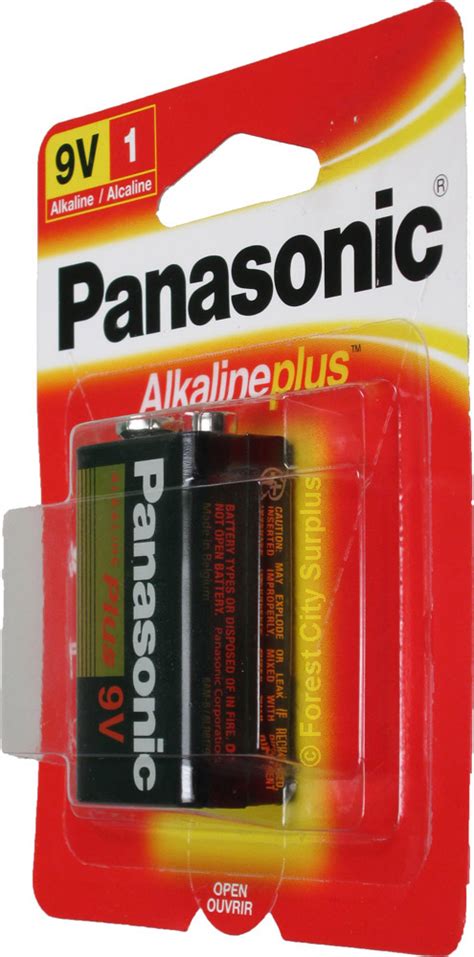 Panasonic 9 Volt Batteries 9V Battery Prepper Survival Gear Forest City Surplus Canada